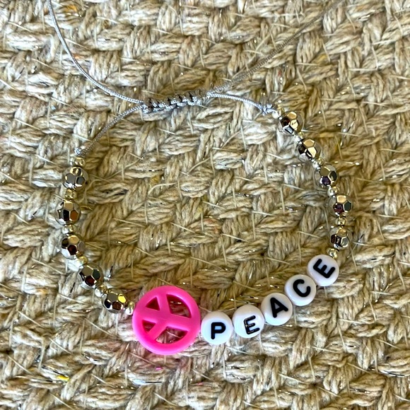 littlechickduck | Jewelry | New Super Cute Silver Boho Festival Peace ...